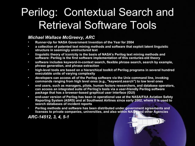 Nasa 2004 Invention Of The Year | PPT