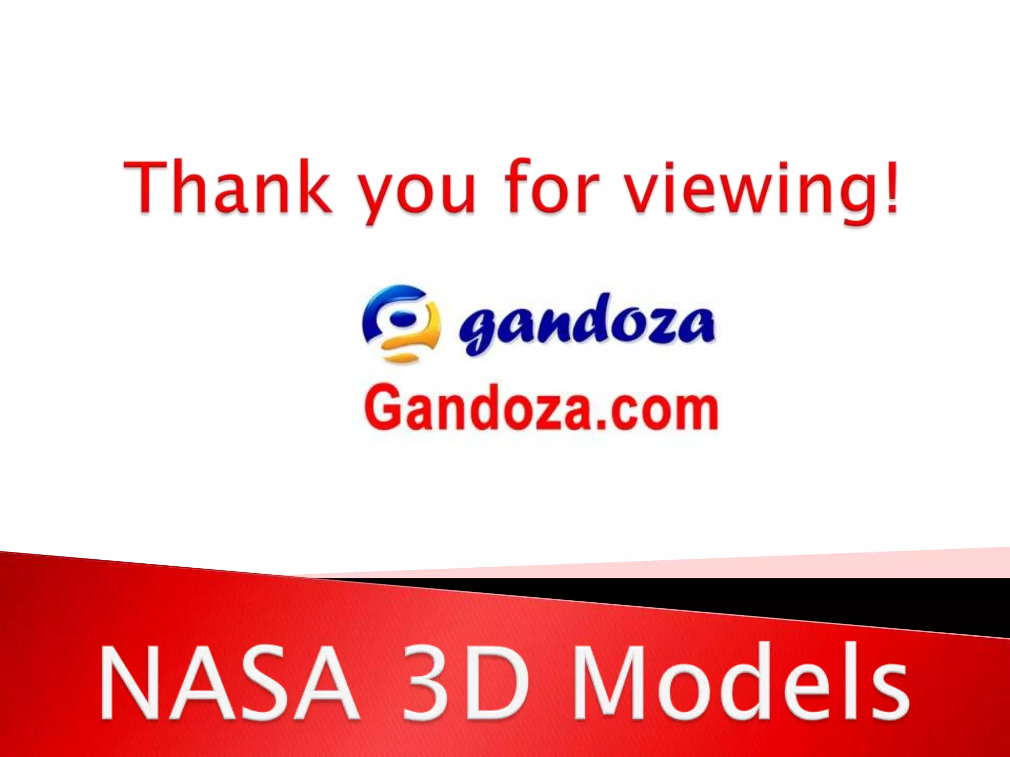 NASA 3D MODELS | PPTX