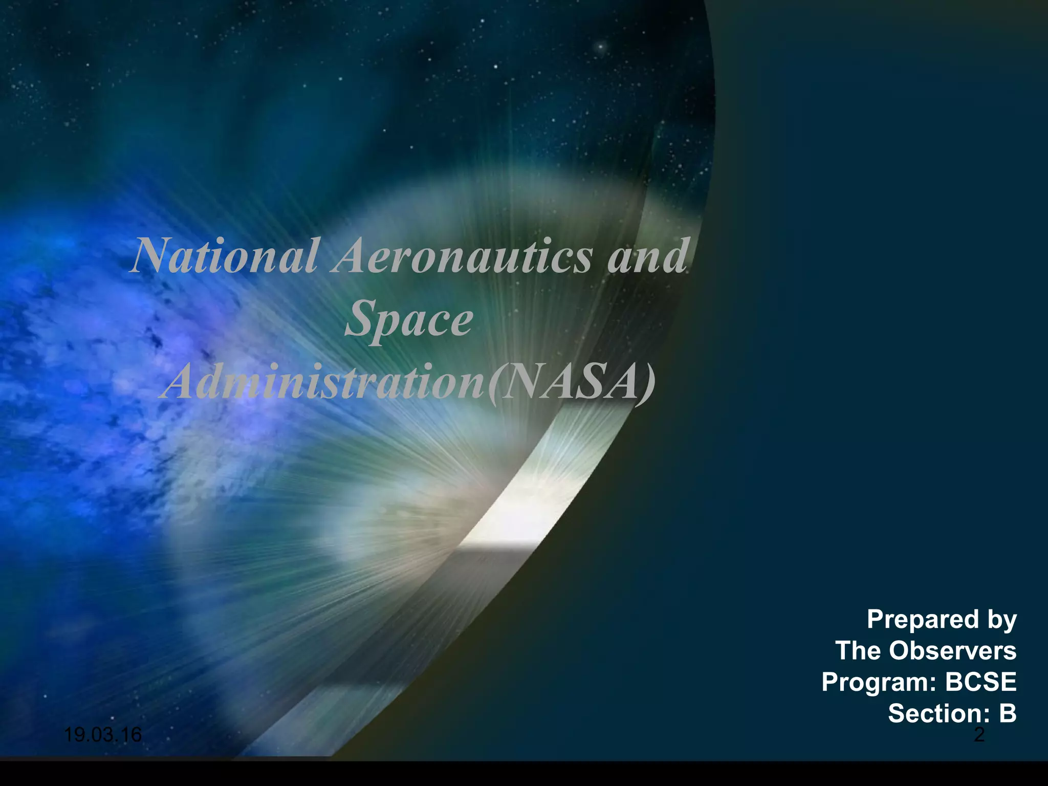 About NASA | PPT