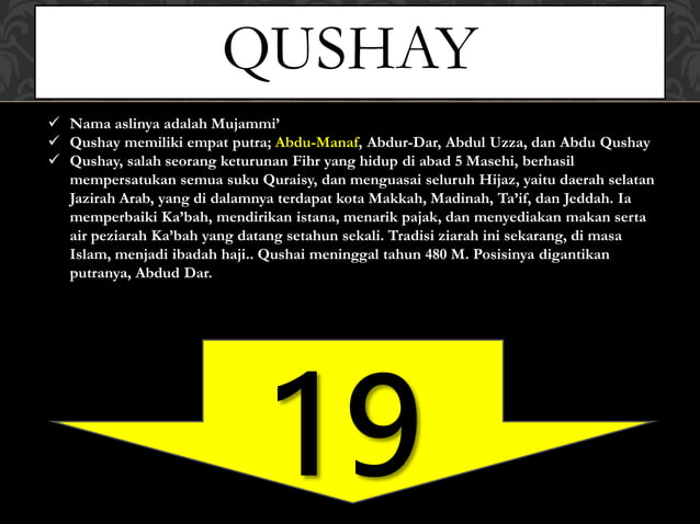 Nasab Nabi Muhammad SAW. dari Nabi Ibrahimpptx | PPTX