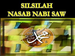 Nasab Nabi Muhammad SAW. dari Nabi Ibrahimpptx | PPT