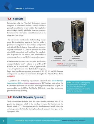 Nasa csli cubesat 101 | PDF