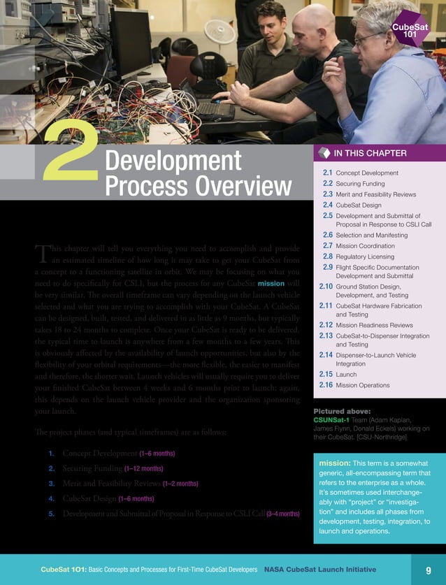 Nasa csli cubesat 101 | PDF | Space and Astronomy | Science