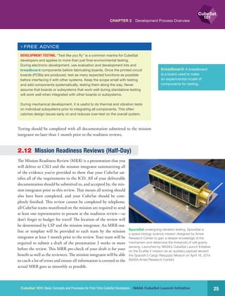 Nasa csli cubesat 101 | PDF