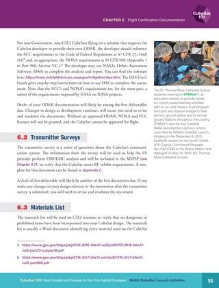 Nasa csli cubesat 101 | PDF