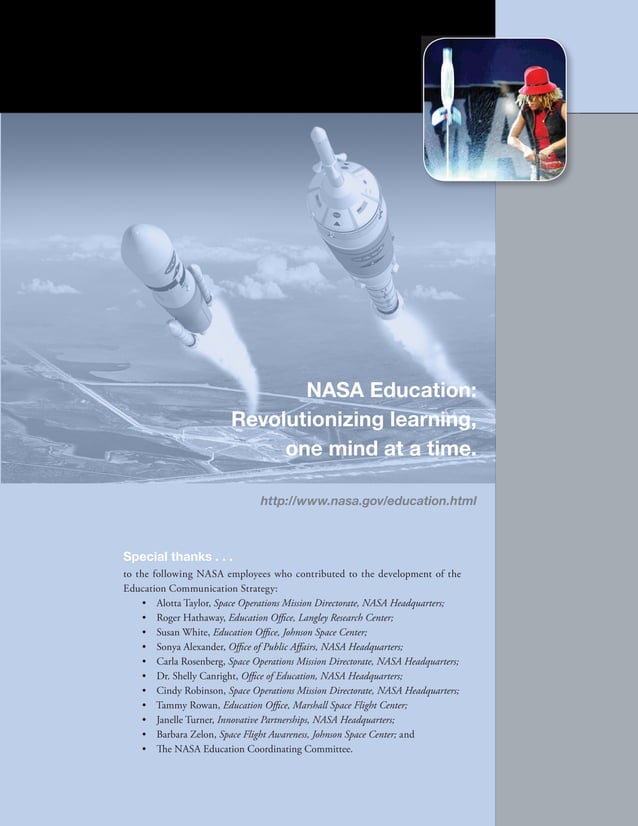 Nasa education communication strategy | PDF