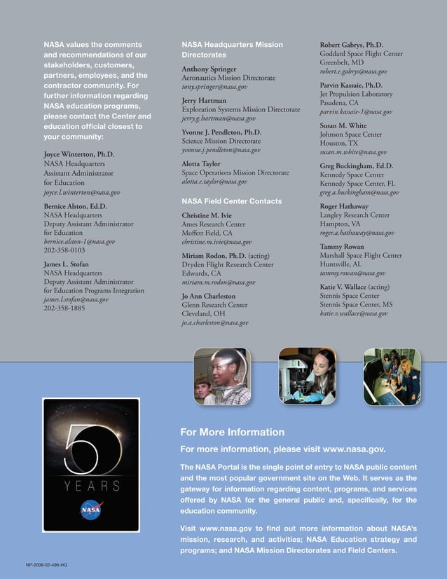 Nasa education communication strategy | PDF