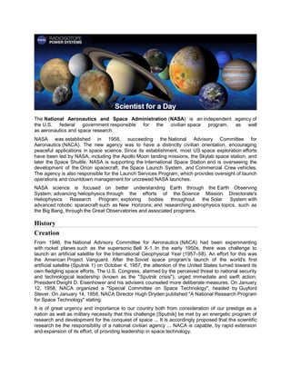 Nasa essay | PDF