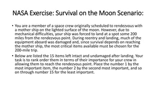 Nasa exercise | PPT