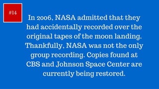 15 Interesting Facts About NASA | PPTX