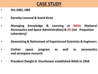 NASA Case Study JPL Knowledge Management | PPTX