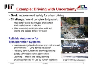 Autonomy Incubator Seminar Series: Tractable Robust Planning and Model Learning Under ...