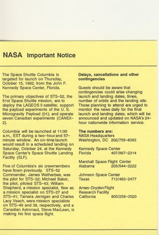 NASA invitation | PDF
