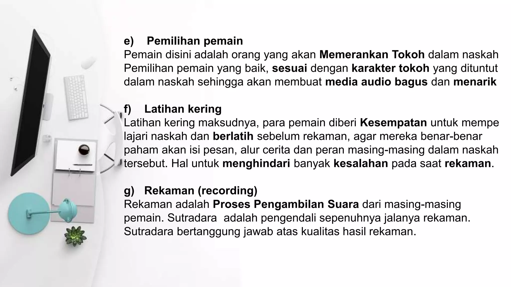 Produksi Audio Radio | PPTX