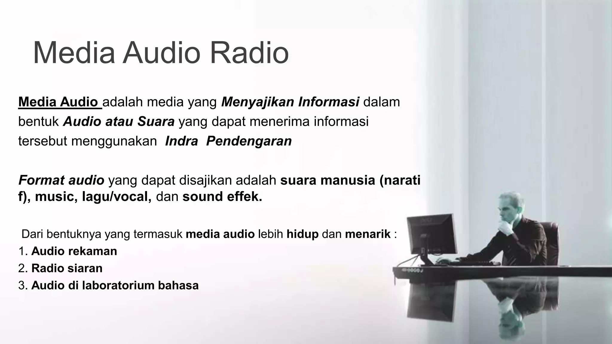 Produksi Audio Radio | PPTX