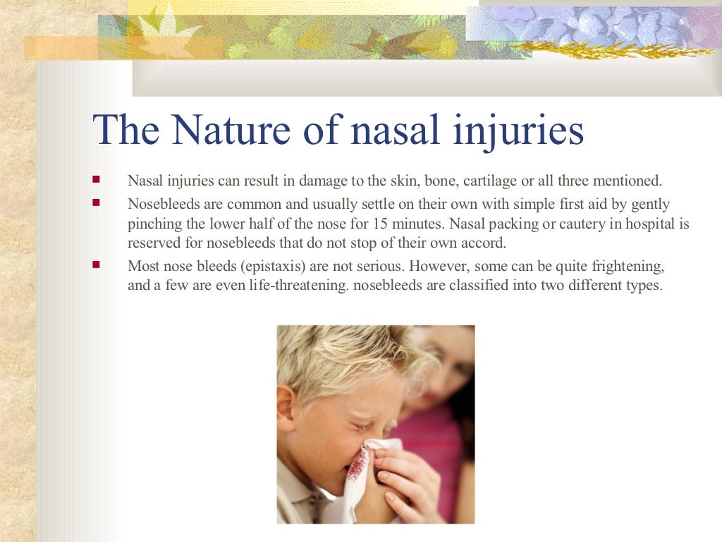 Nasal Injuries