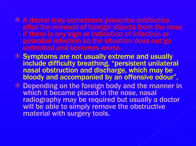 Nasal Injuries | PPT | First Aid | Injuries