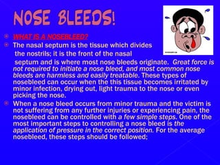 Nasal Injuries | PPT