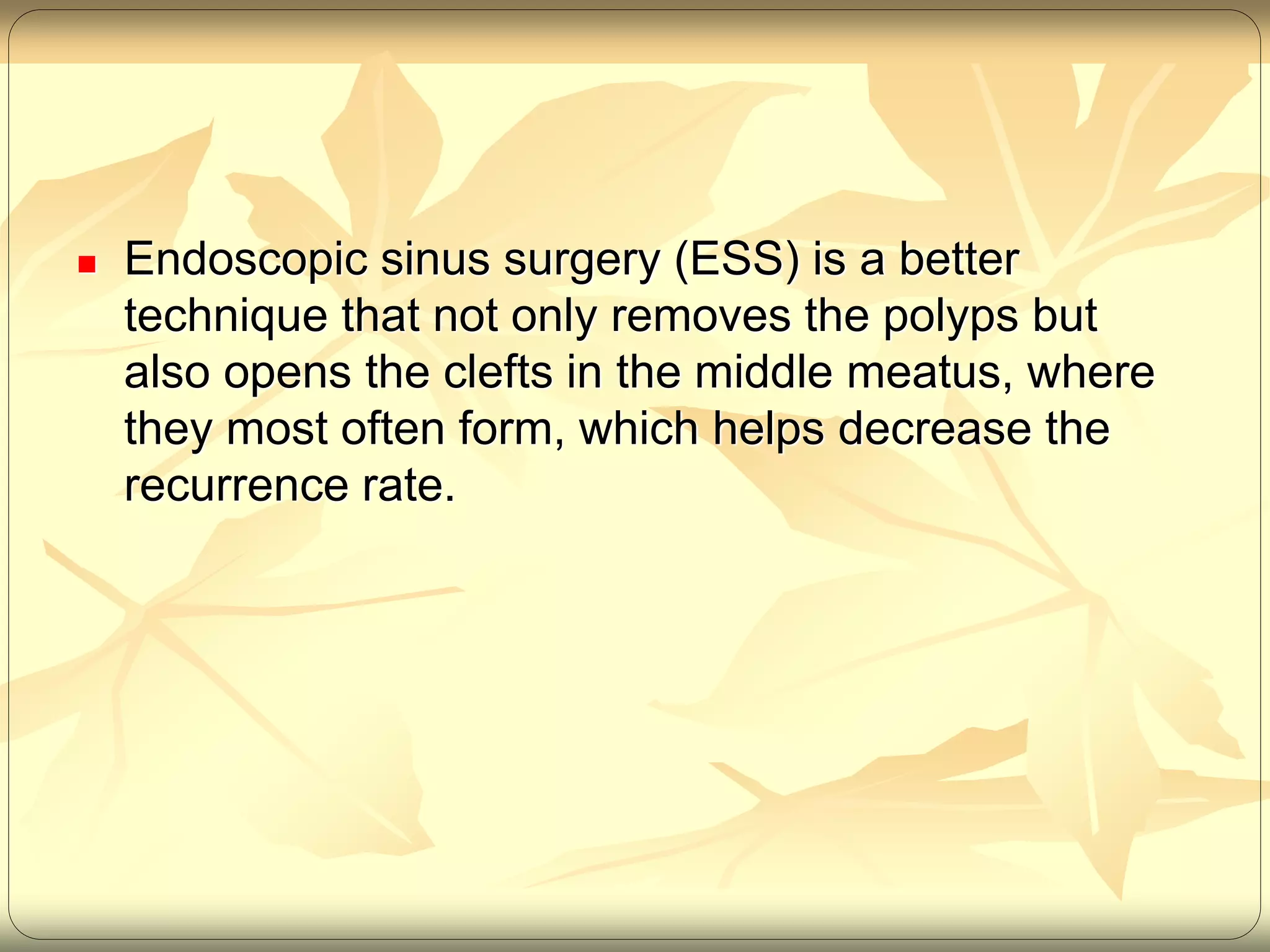 Nasal polyps | PPT