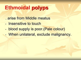 Nasal polyps | PPT