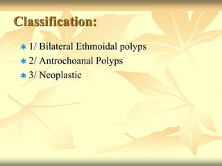 Nasal polyps | PPT