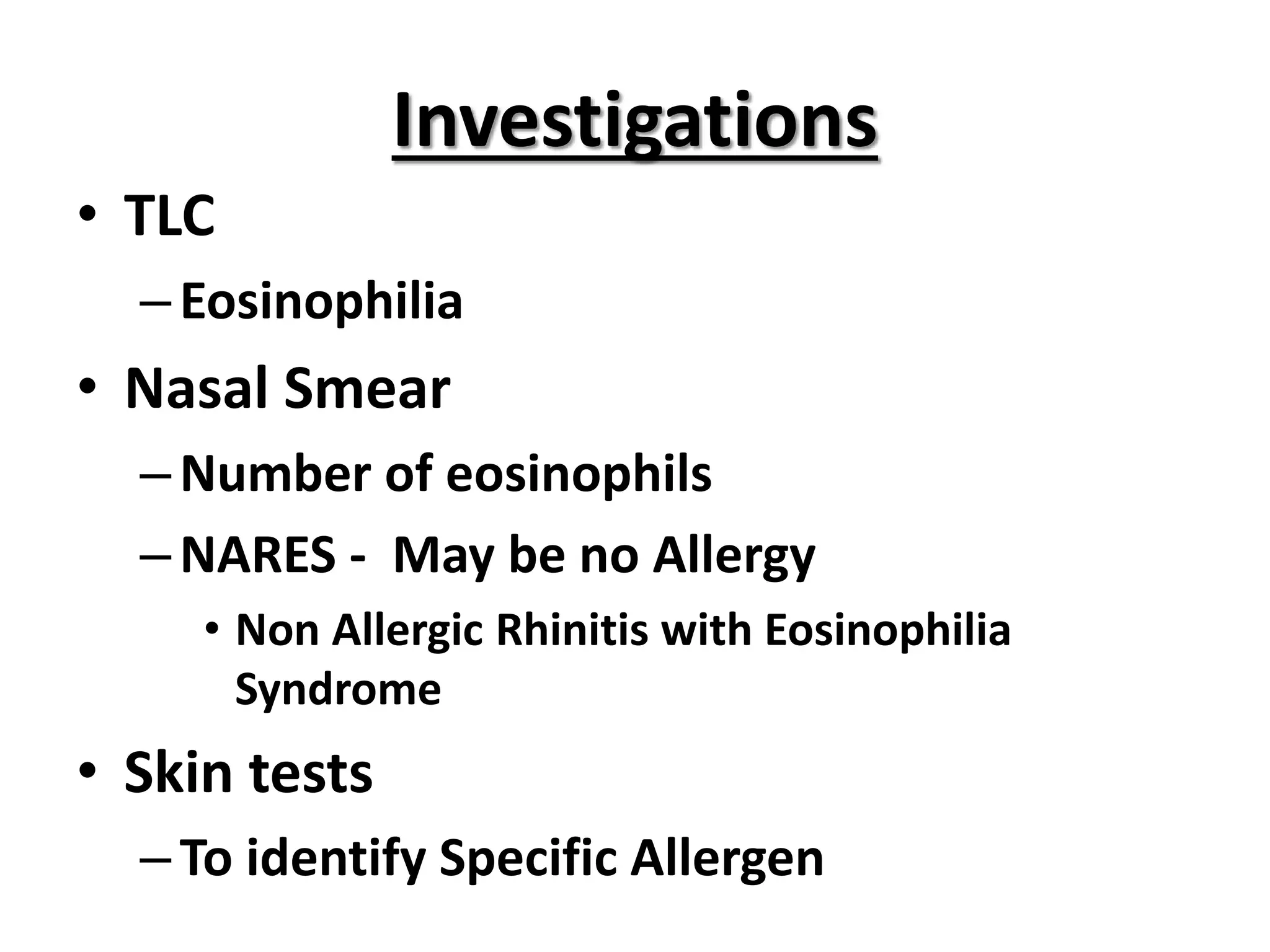 Nasal allergy | PPTX