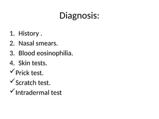 NASAL ALLERGY for graduate students..pptx