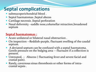 Nasal and facial fractures | PPTX
