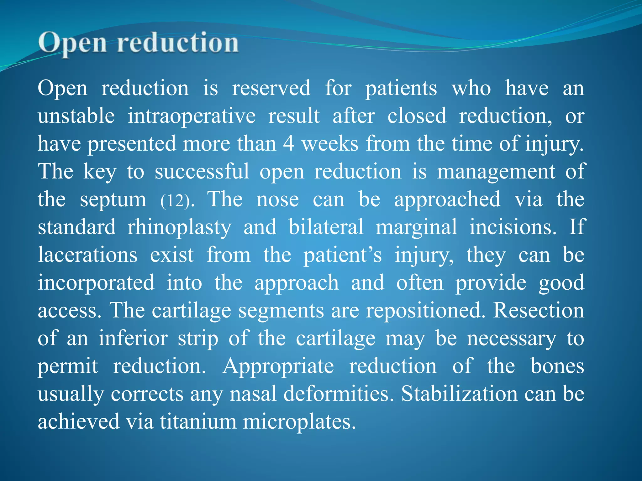 Nasal and nasoethmoidal fractures | PPTX