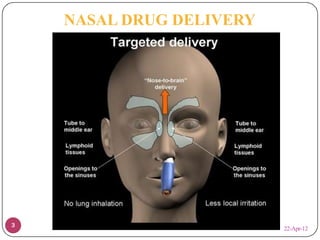 NASAL_AND_PULMONARY_DRUG_DELIVERY SYSTEM | PPTX