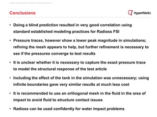 RADIOSS FSI at NASA Langley: Water Impact of 20 inch Sphere - Nasa langley | PDF