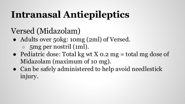 Nasal Atomizer - Nasal Drug Administration