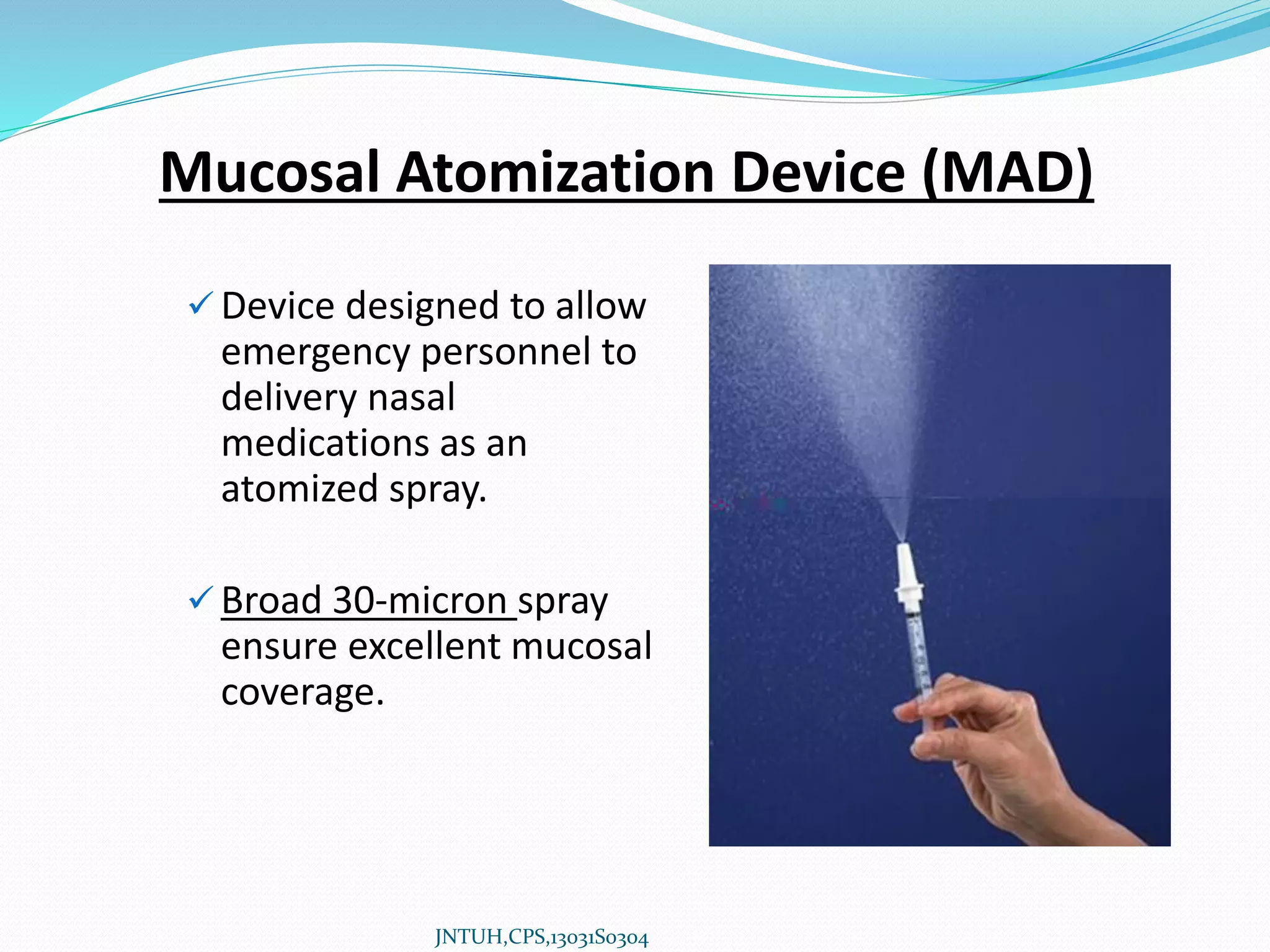 Nasal Drug Delivery System | PDF
