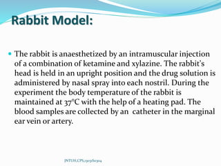 Nasal Drug Delivery System | PDF