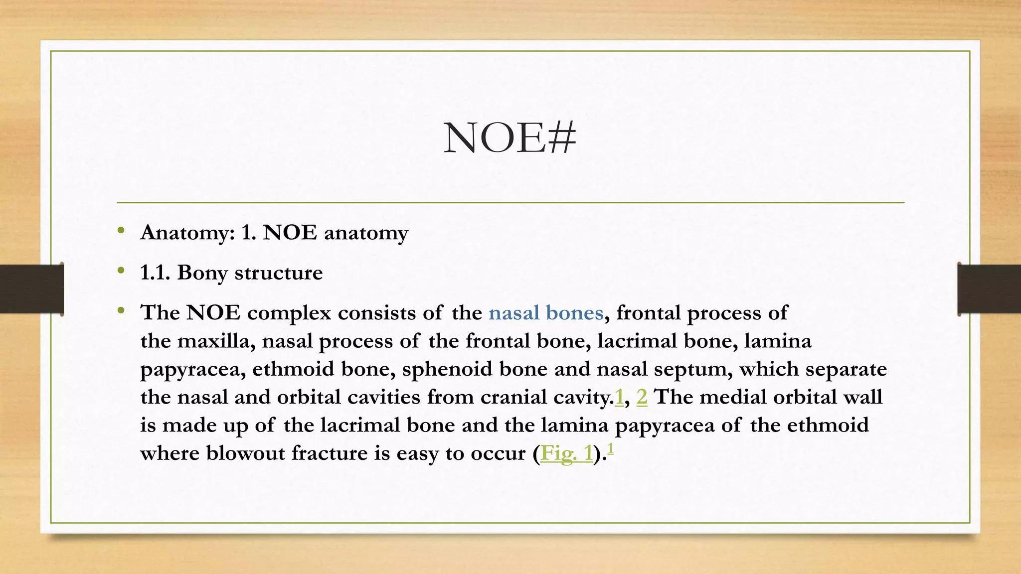 Nasal bone fracture | PPTX