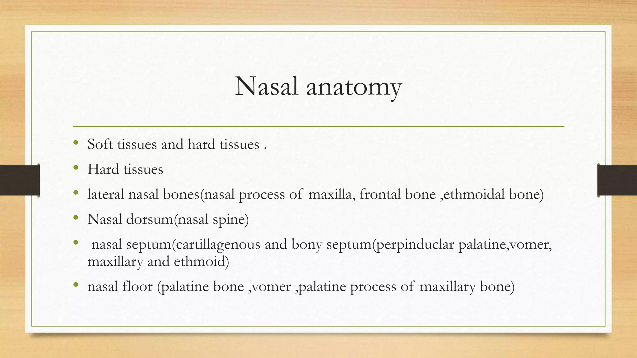 Nasal bone fracture | PPTX