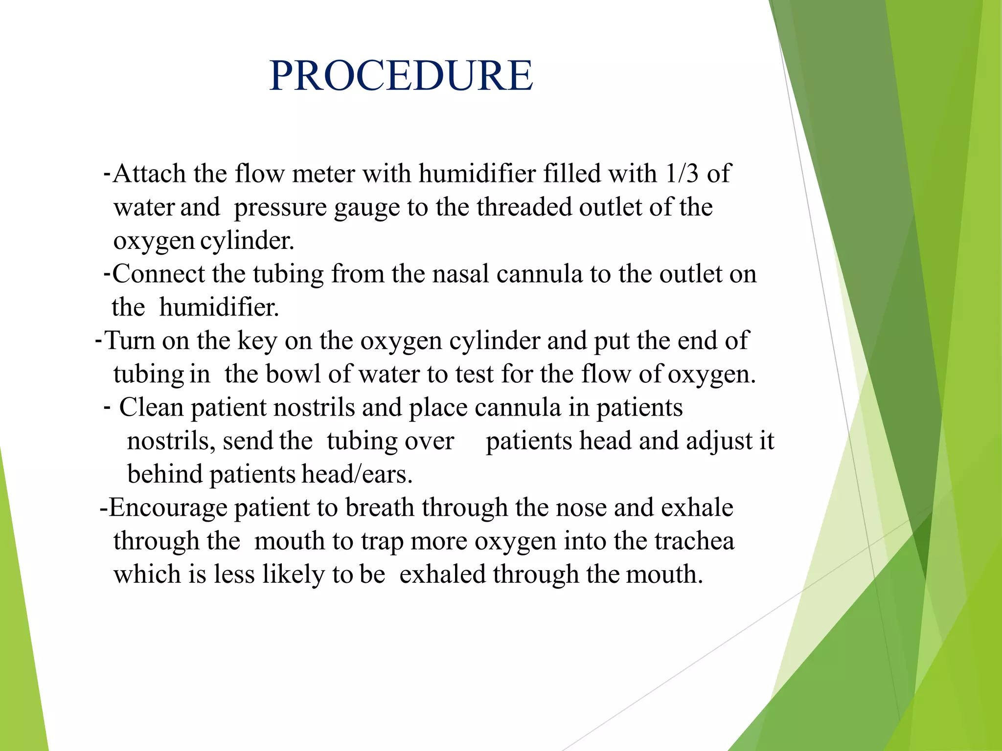 #Nasal canulae | PPTX