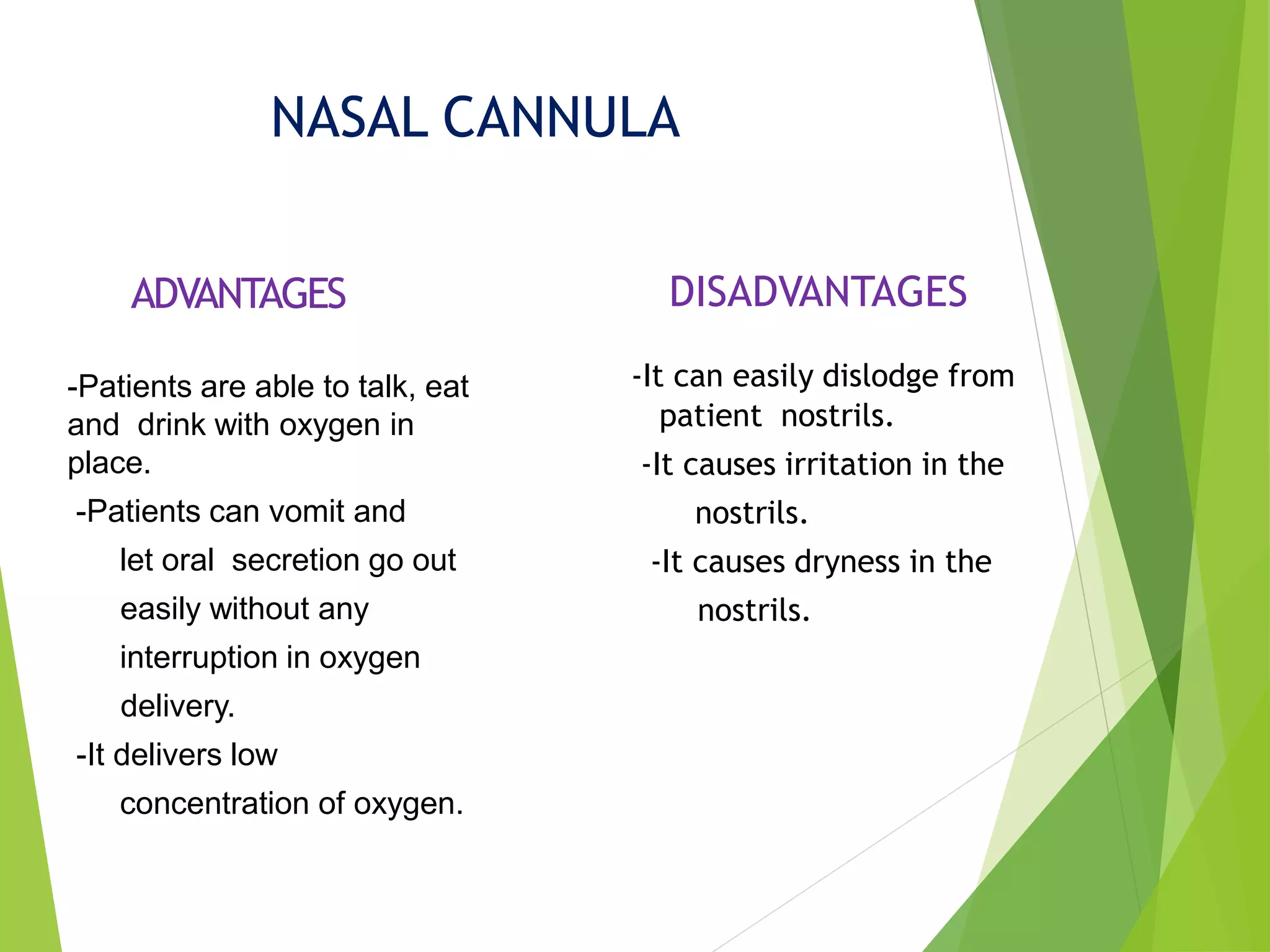 #Nasal canulae | PPTX