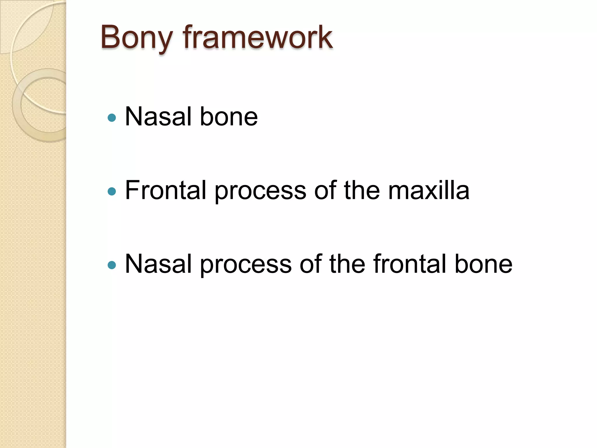 Nasal cavity and paranasal sinuses | PPTX