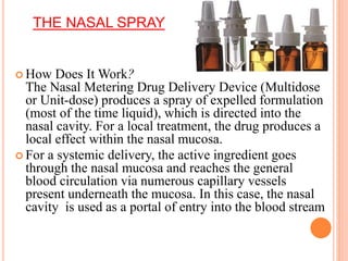Nasal Drug Delivery .pptx