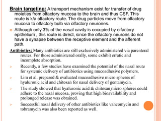 Nasal Drug Delivery .pptx