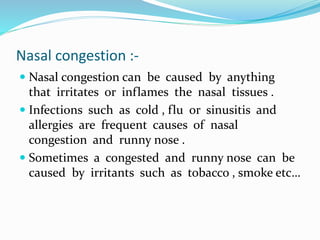 Nasal Decongestant And Respiratory Stimulants PPT, 50% OFF