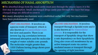 Nasal drug delivery | PPTX | Ear, Nose and Throat Conditions | Diseases ...