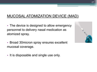 Nasal Drug Delivery System | PPTX