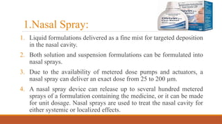 Nasal formulation - Types and evaluation.pptx