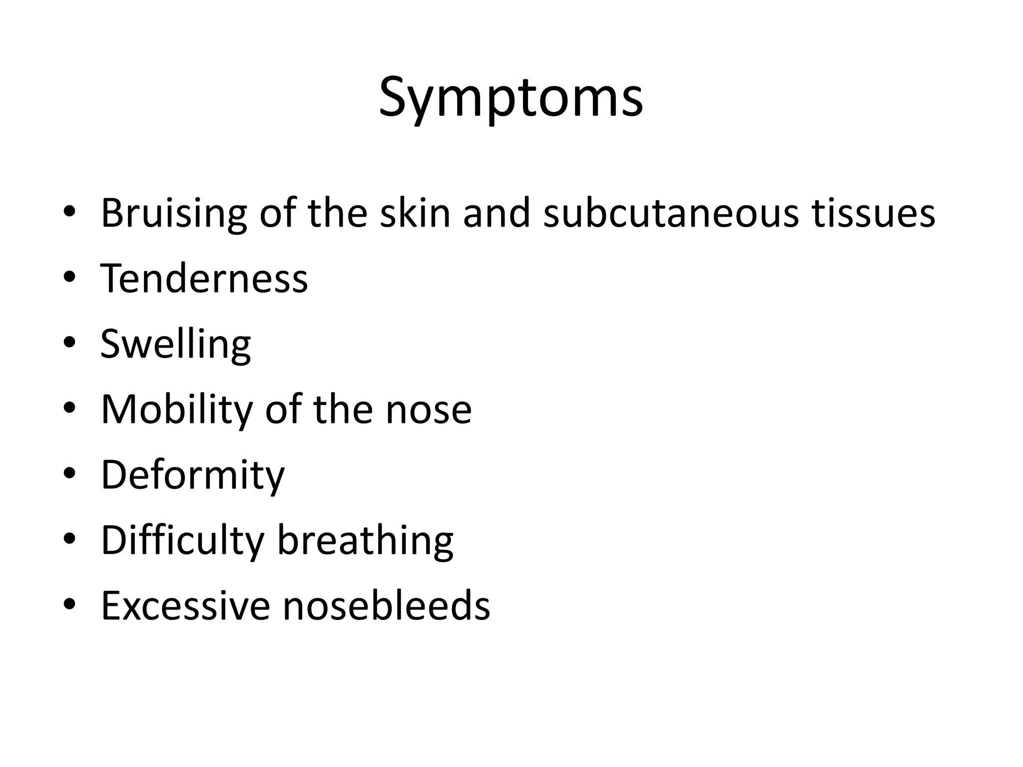Nasal fracture revised | PPTX