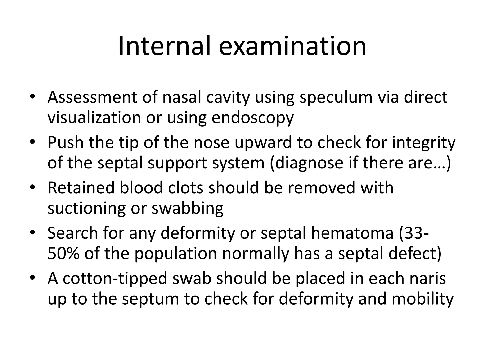 Nasal fracture revised | PPTX