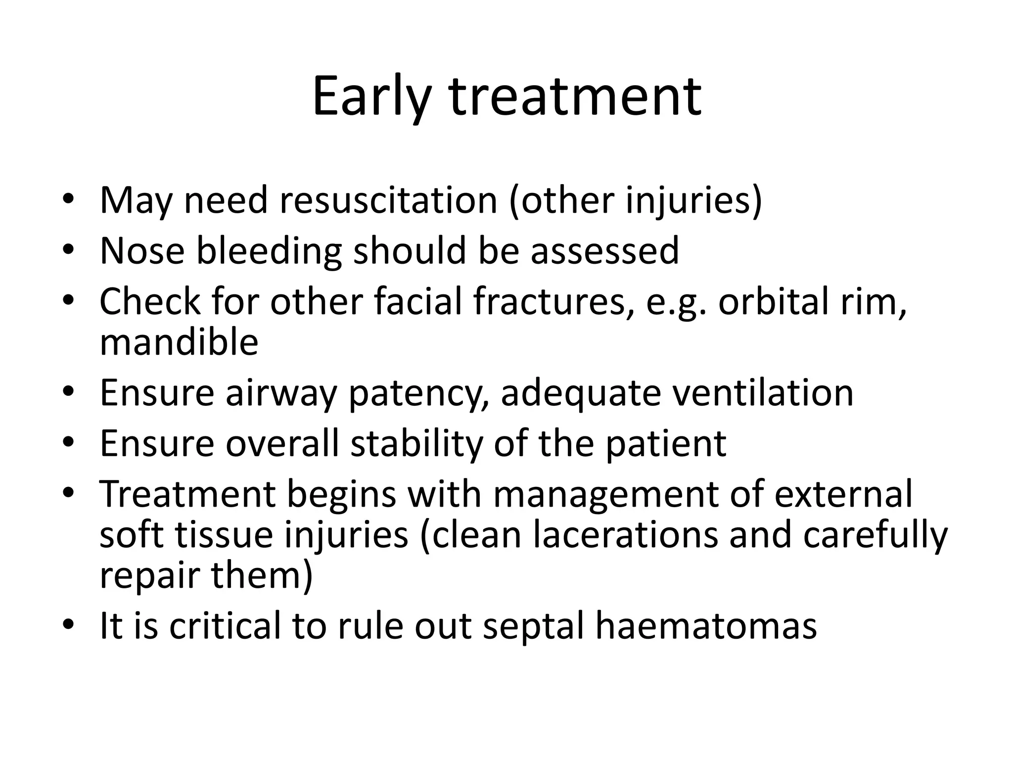 Nasal fracture revised | PPTX