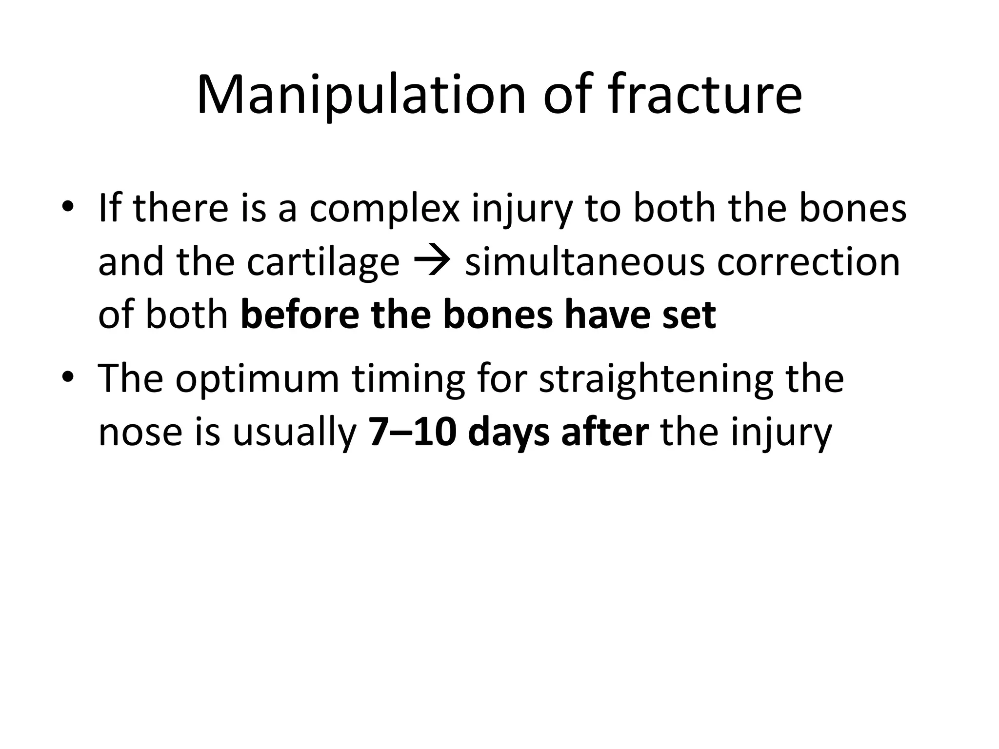 Nasal fracture revised | PPTX