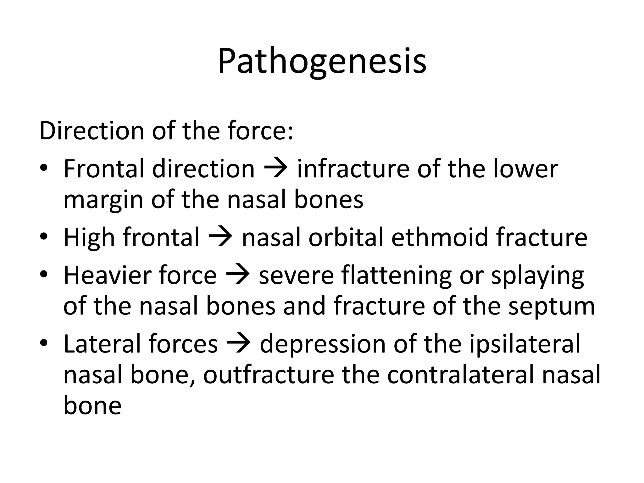 Nasal fracture revised | PPTX